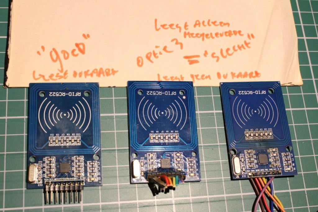 Fixed: RC522 RFID reader not reading (some) cards (Part 1) – Eluke.nl